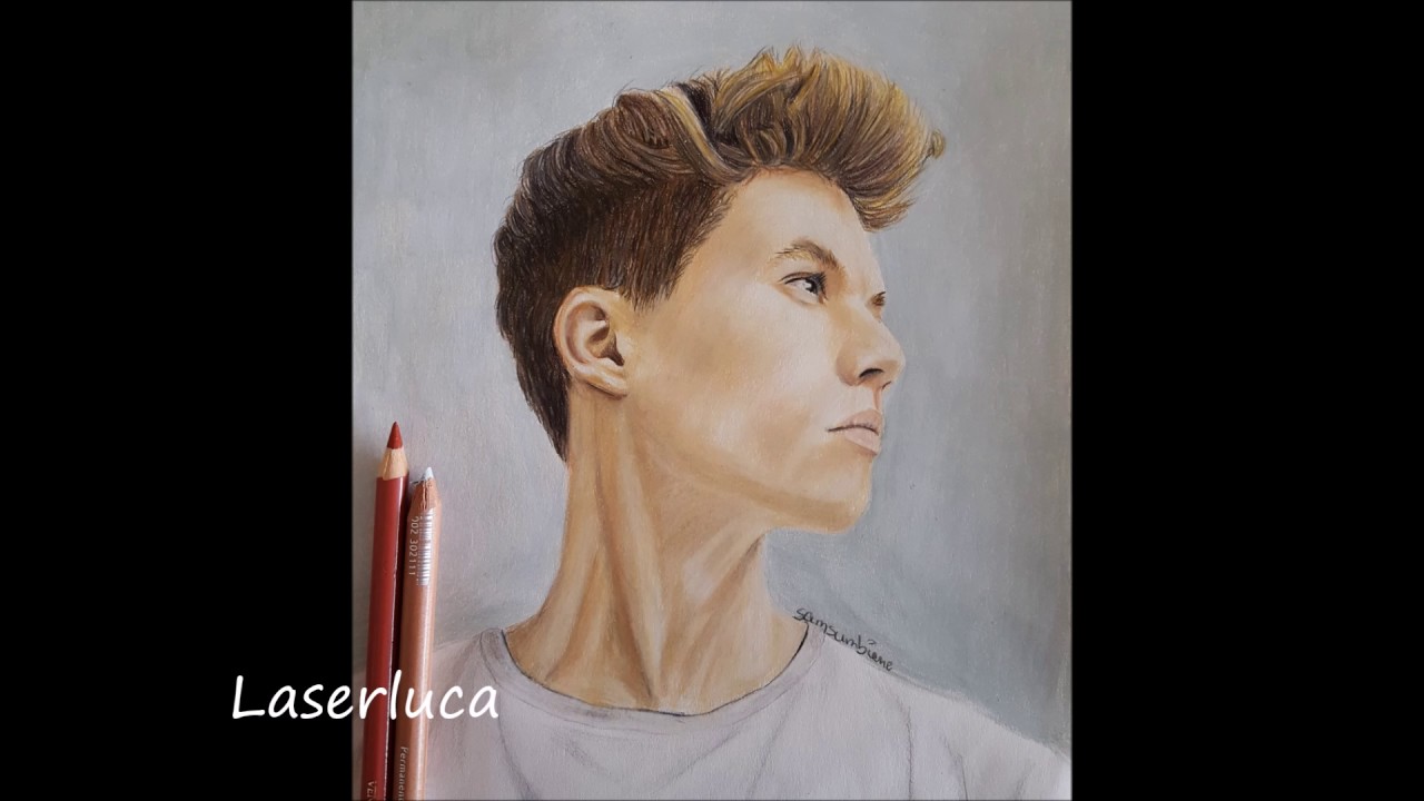 Fanart Zeichnungen April Juni 2017 (Julien Bam, Stephan Gerick, Jodie ...