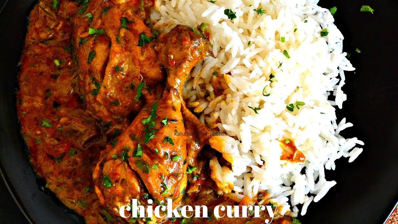Kenyan Style Chicken Stew with Rice An African Main Dish #foodie # ...