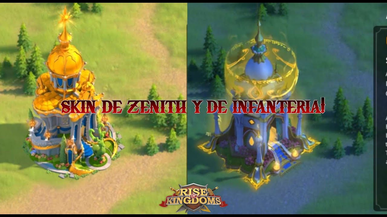 SKIN DE ZENITH DE ARQUEROS Y SKIN DE INFANTERIA DE KVK | Rise of ...