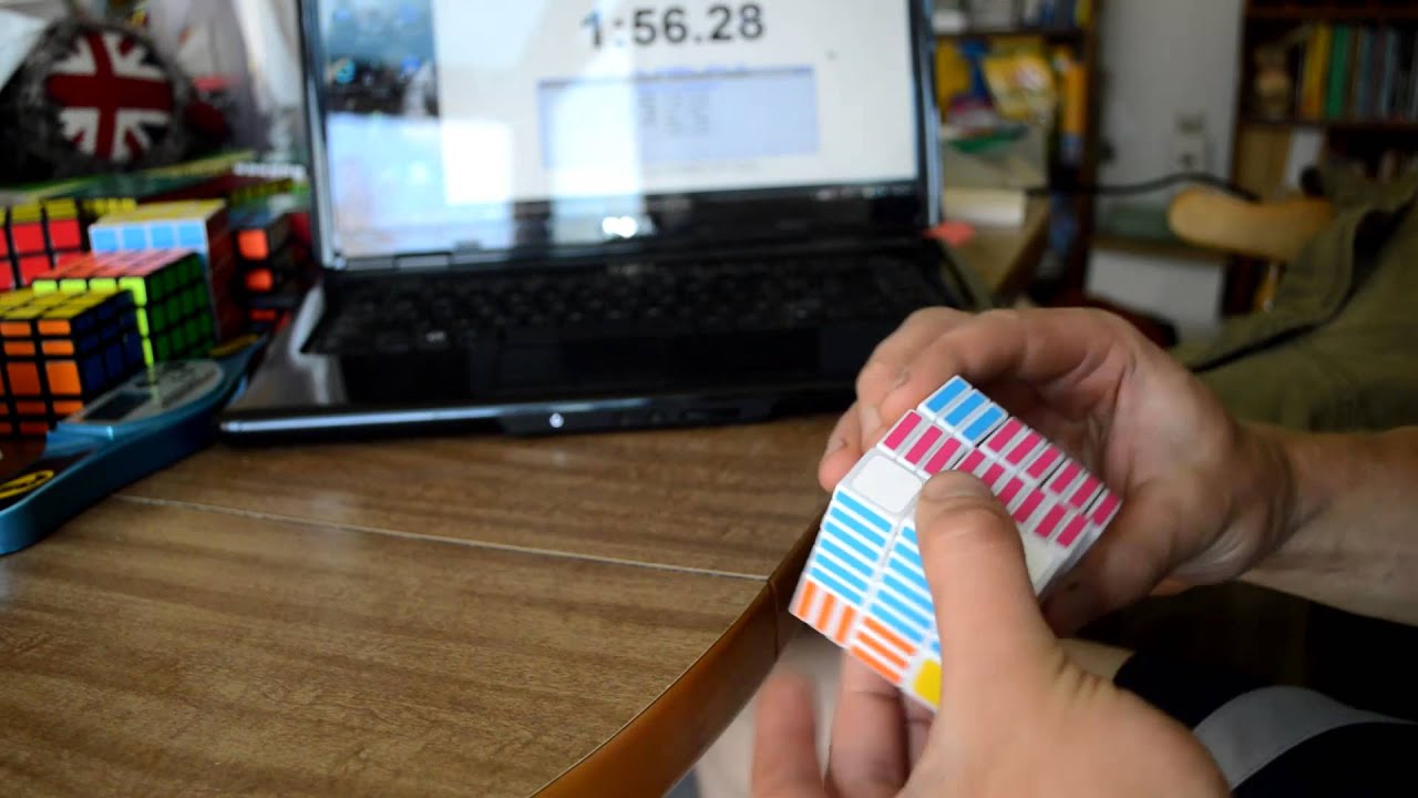 WitEden 3x3x9 - Avg of 5 - 1:59.25 - YouTube