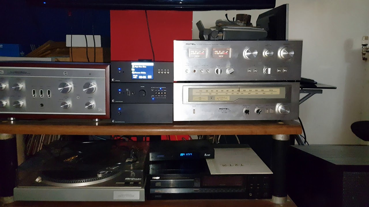 Rotel RA-314 / RT-725 / Pro-ject CD RS - YouTube