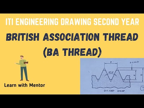 BRITISH ASSOCIATION (BA) THREAD DRAWING - YouTube