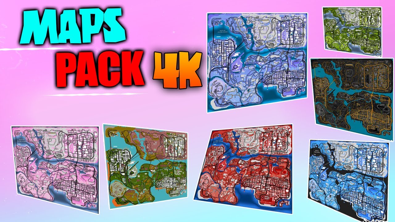 Top Mapas (COLORES) para GTA SA y SAMP 2023 - YouTube
