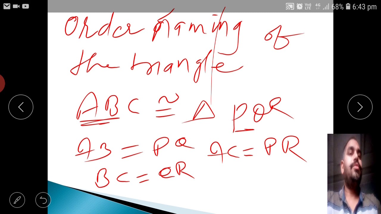Chapter -6 , Class -X Triangles - YouTube