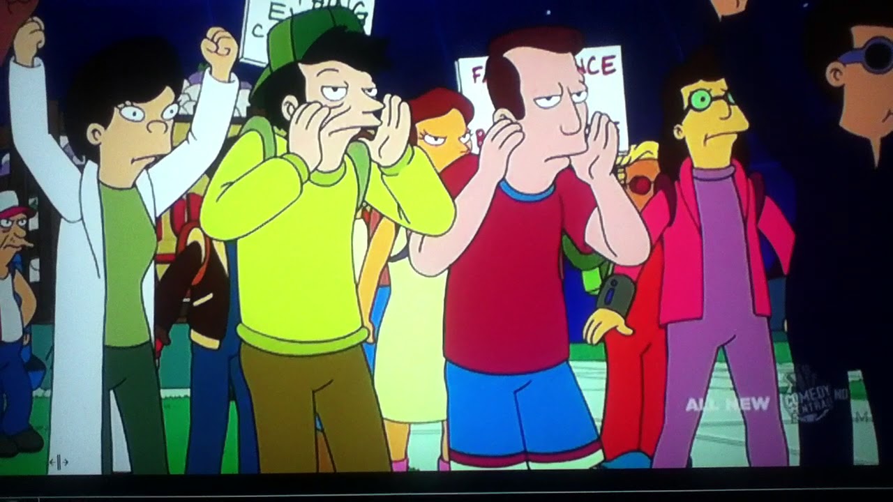 Theory of evolution, gravity, shape of earth “futurama” - YouTube