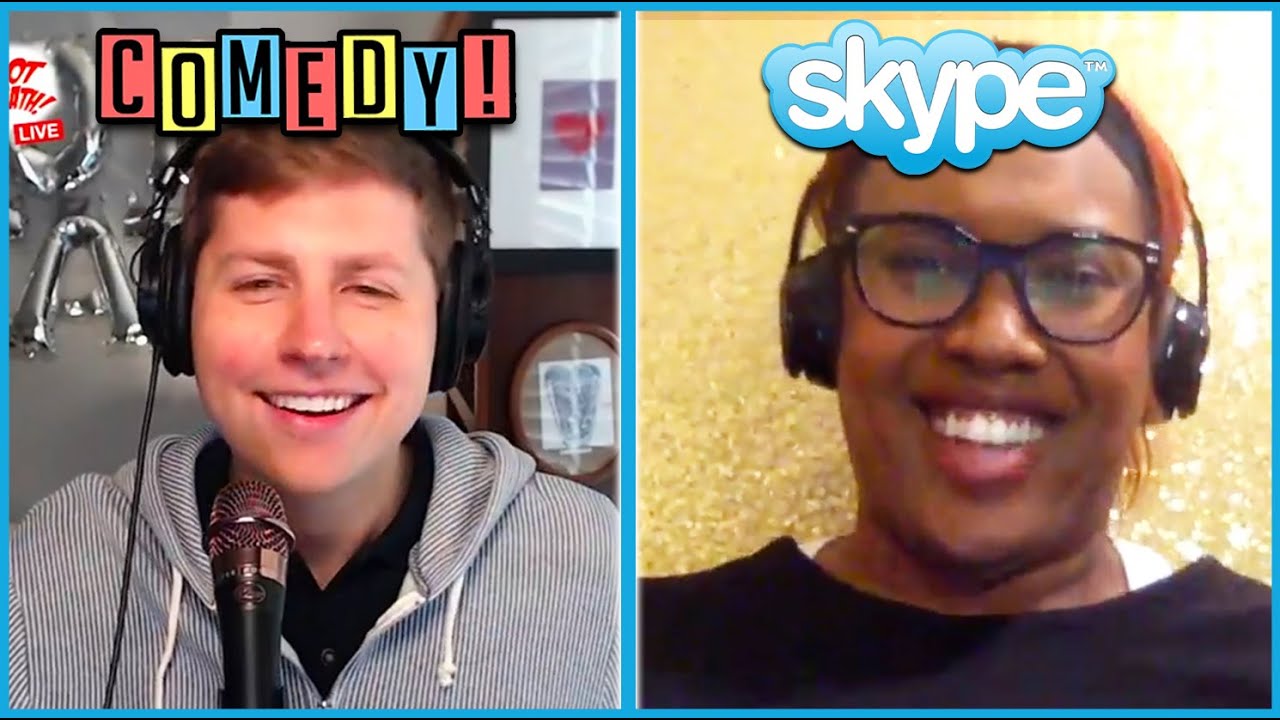 Comedians on Skype Talking Comedy - Mia Jackson - YouTube