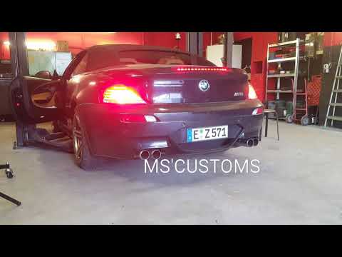 MS'CUSTOMS M6 Cabrio E64 Custom ESD Sound V10
