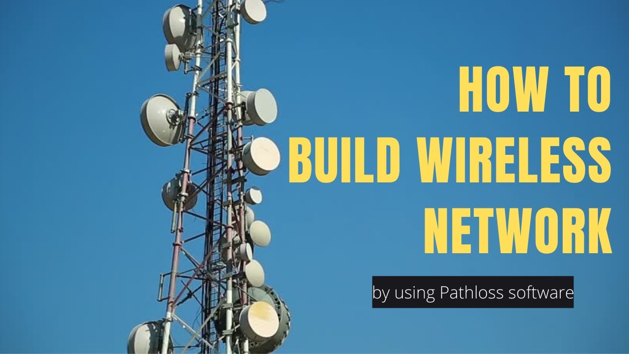 How to use Pathloss Software to build wireless network - YouTube