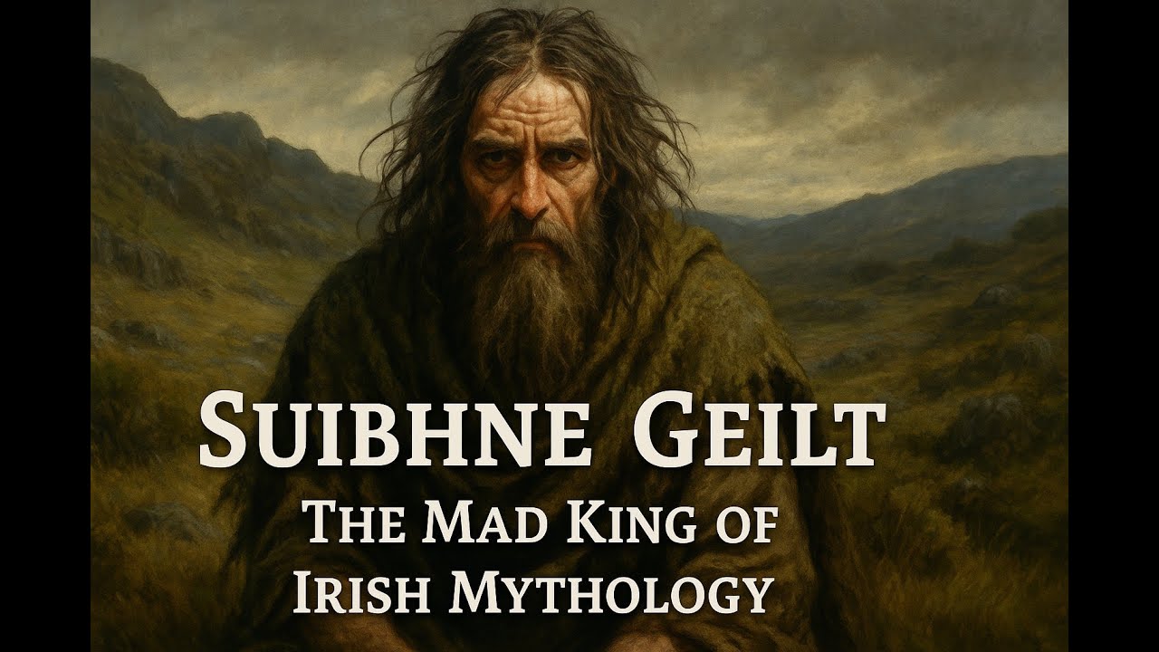 Suibhne Geilt The Mad King of Irish Mythology - YouTube
