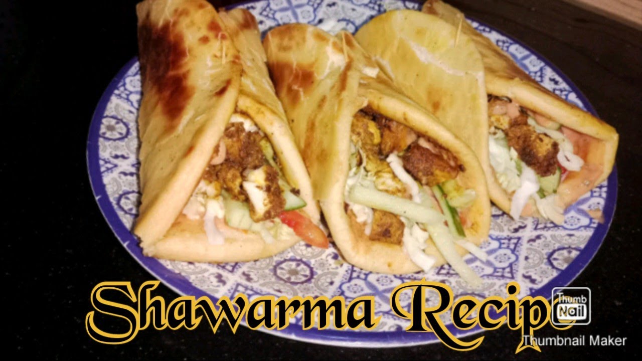 Chicken Shawarma Recipe By Aina | Cooking With Aina - YouTube