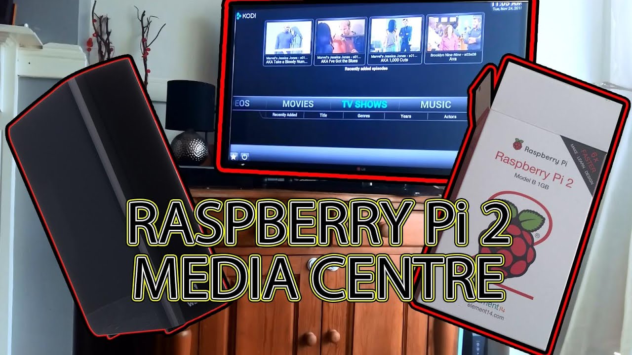 Raspberry Pi 2 - Media Centre - YouTube