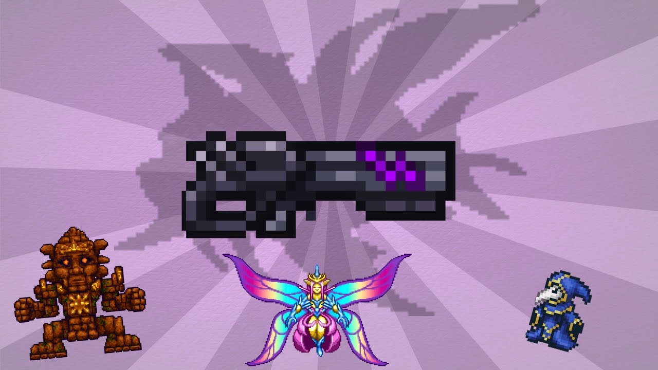 Pushing Terraria's Onyx Blaster to it's absolute limit - YouTube