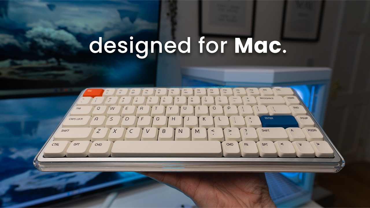 Finally, a Keyboard Built for Mac Users | Melgeek O2 - YouTube
