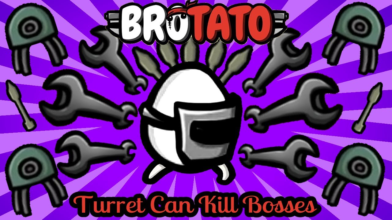 Turrets Can Take Down Bosses in Danger 5 | Brotato - YouTube