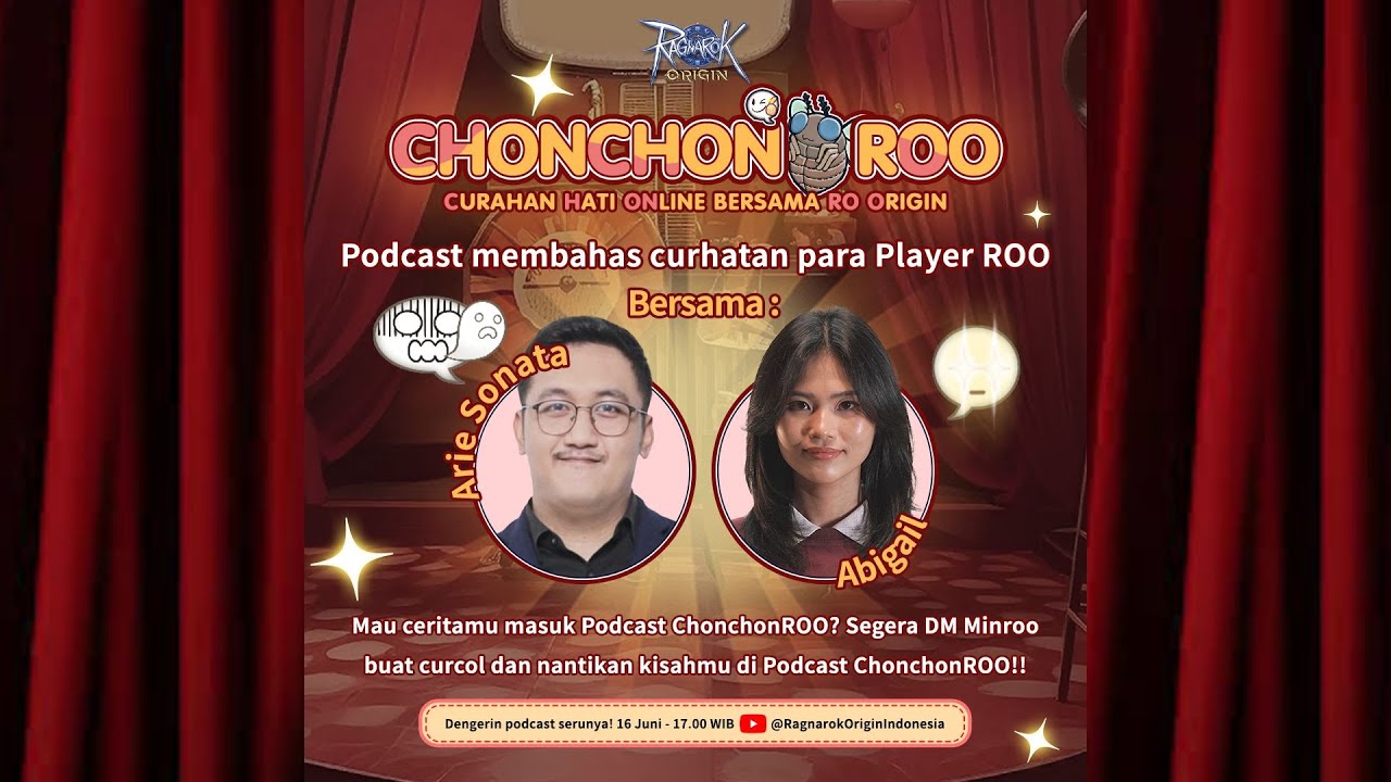 Podcast ChonChon ROO - Curahan Hati Online Ragnarok Origin Indonesia ...