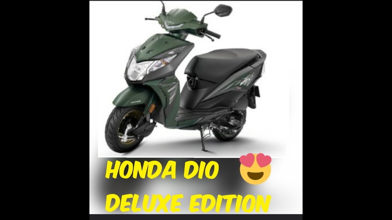 NEW HONDA DIO DELUXE LAUNCHED 2018 - YouTube