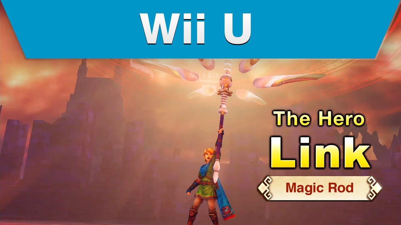 Wii U -- Hyrule Warriors Trailer with Link and a Magic Rod - YouTube