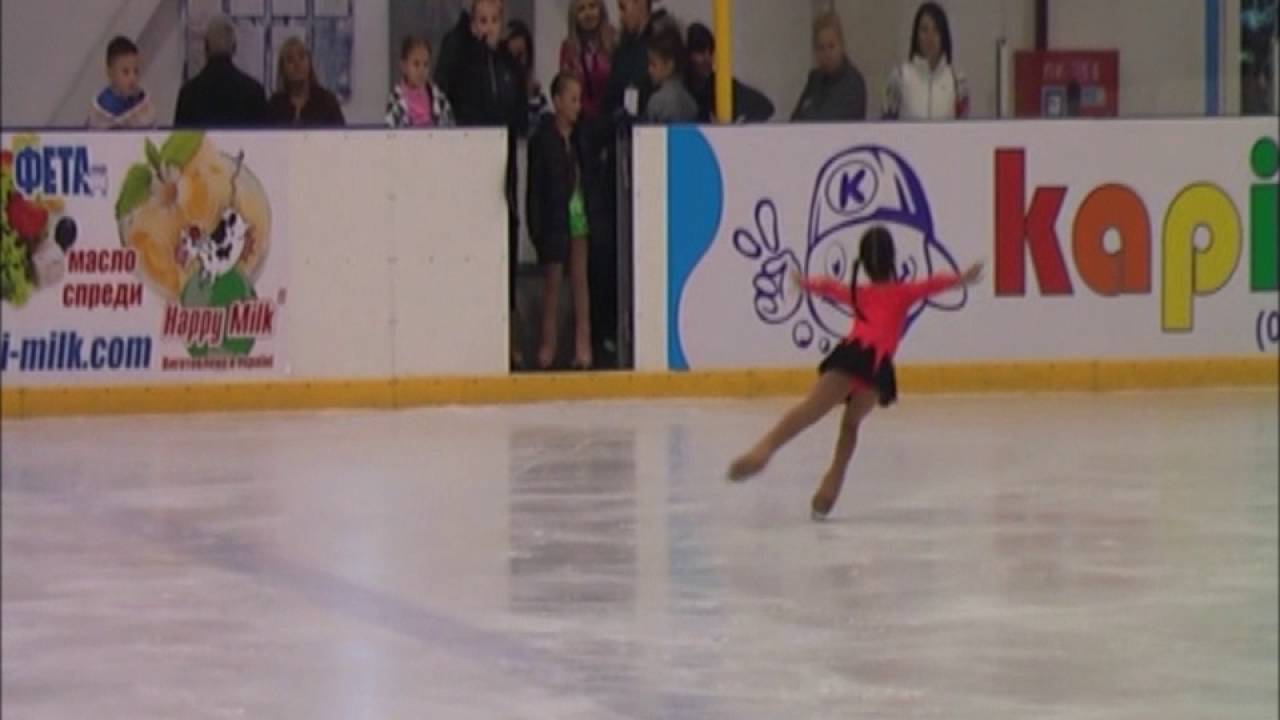 Leilah Patten, 6 years 1st place in ISU Boguslav competition, Ukraine ...