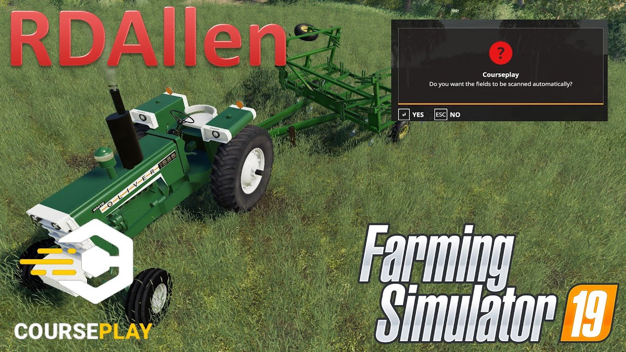 Courseplay Field Boundary and Manual Creating Field Boundaries - YouTube