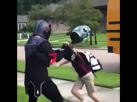 This big brother dresses up in a new costume every day to welcome his ...