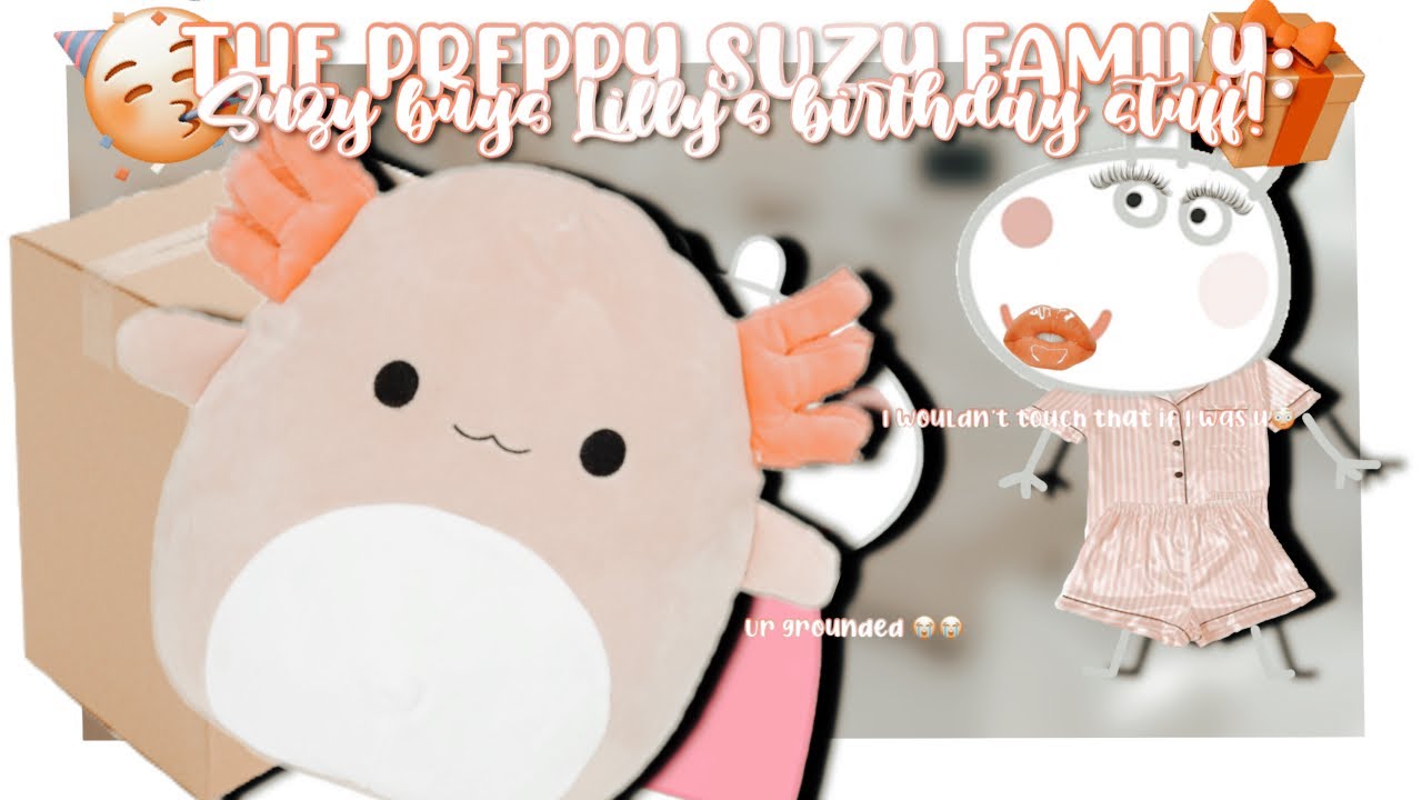 THE PREPPY SUZY FAMiLY: Suzy buys Lilly’s birthday stuff! - YouTube
