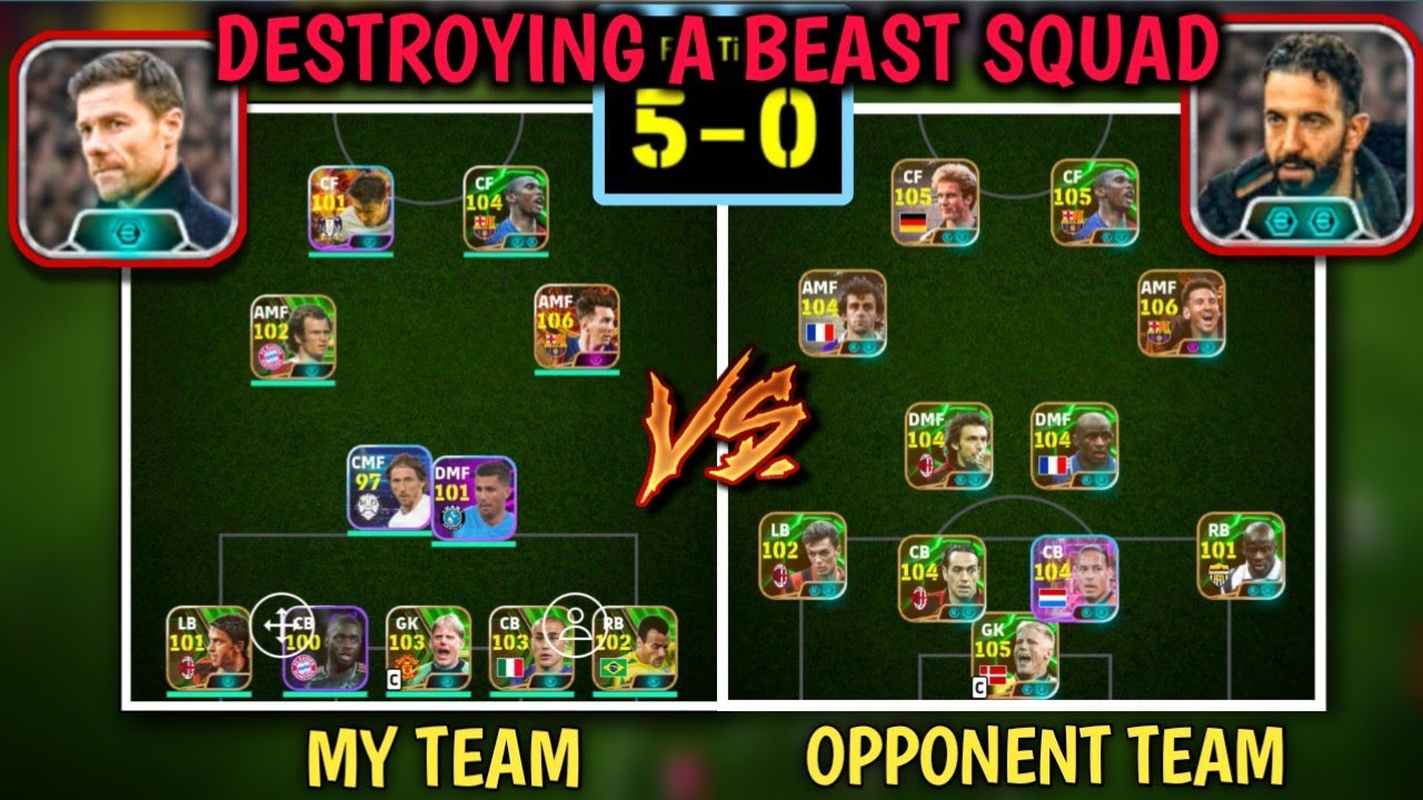 DESTROYING A FULL DOUBLE BOOSTER SQUAD IN DIVISION MATCH..🔥 | Efootball ...