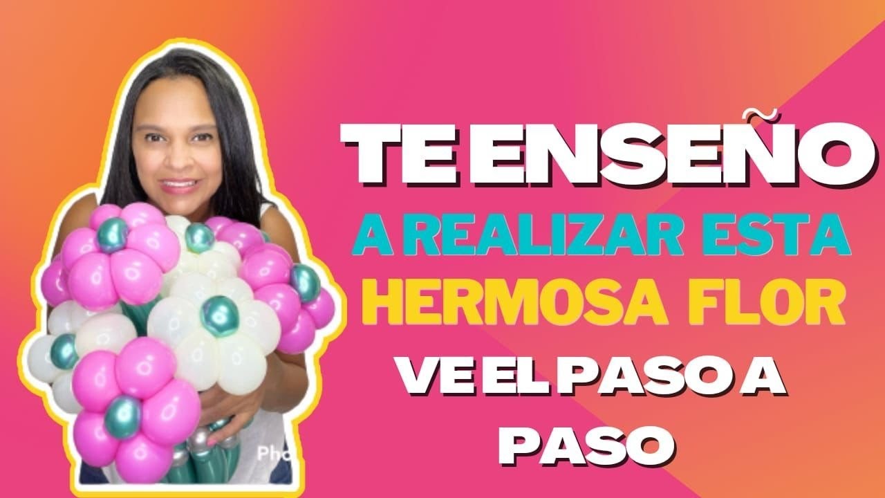 Hagamos una sencilla pero hermosa flor - YouTube