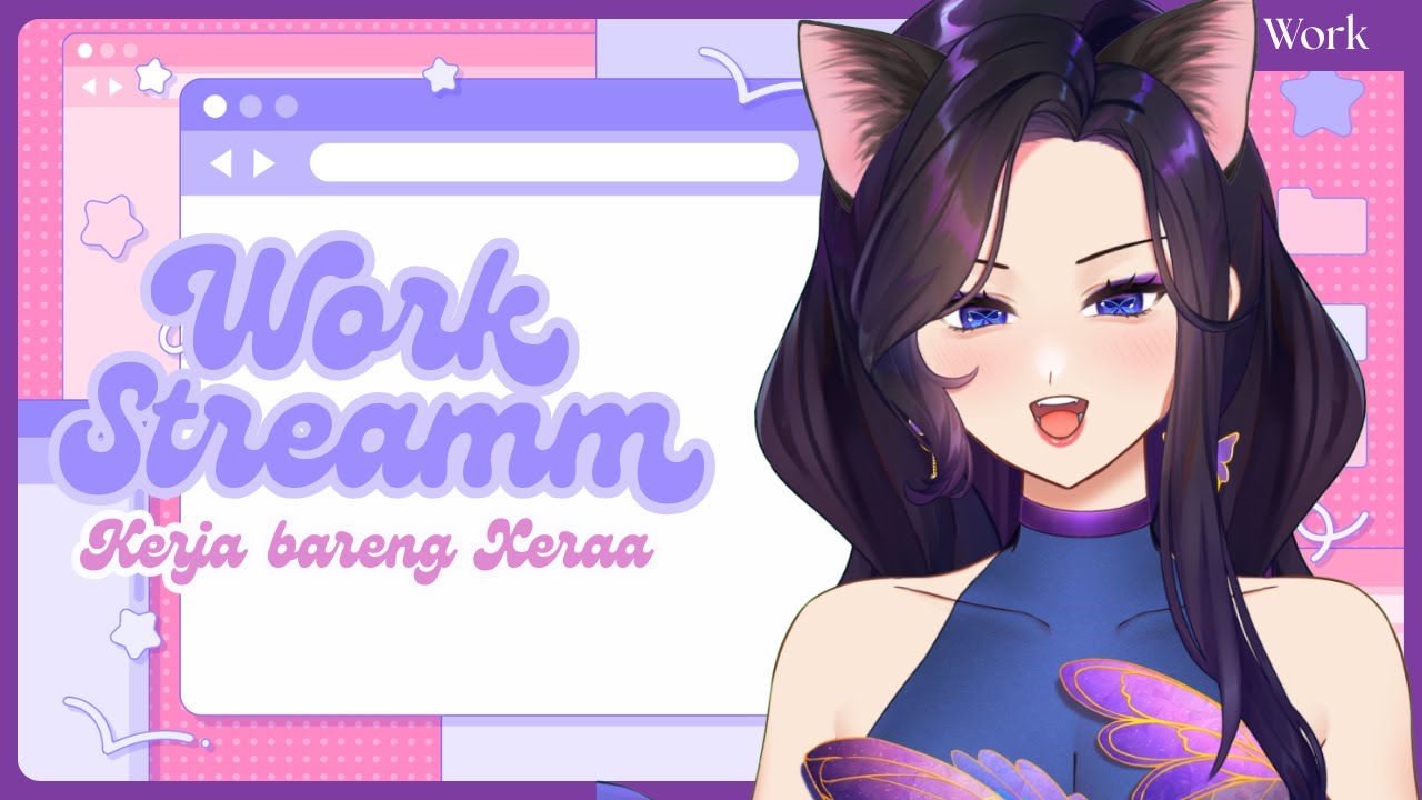 Temenin xeraa kerja!【 Work stream】 - YouTube