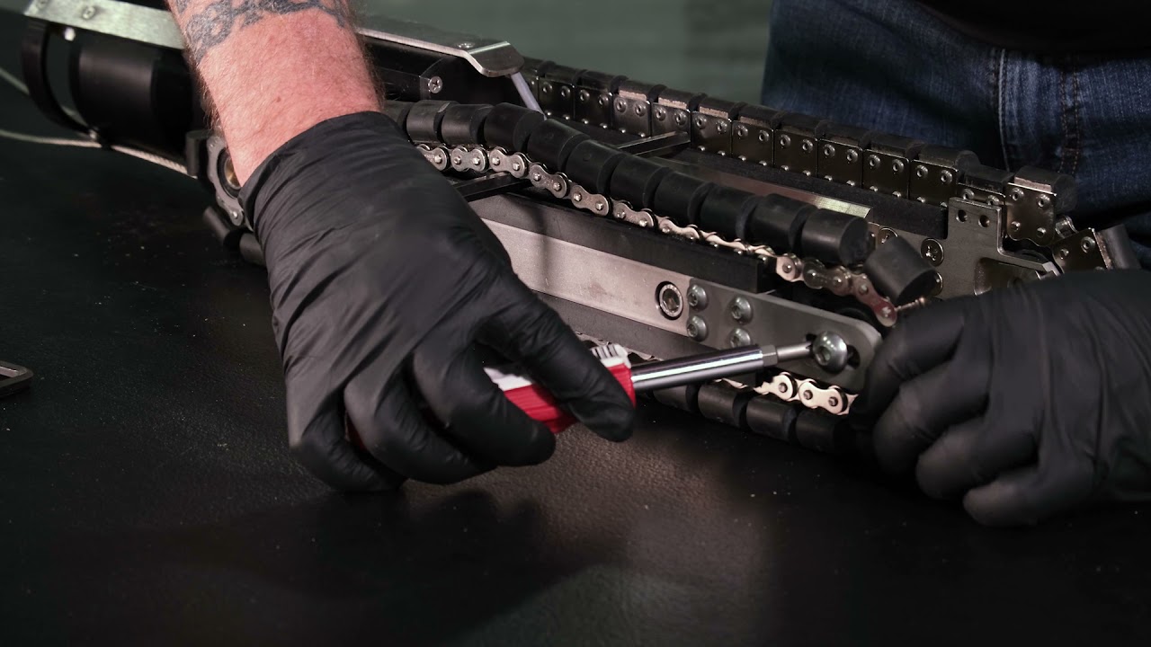 Adjusting the Track Tension on the Subsite Protrak Crawler - YouTube