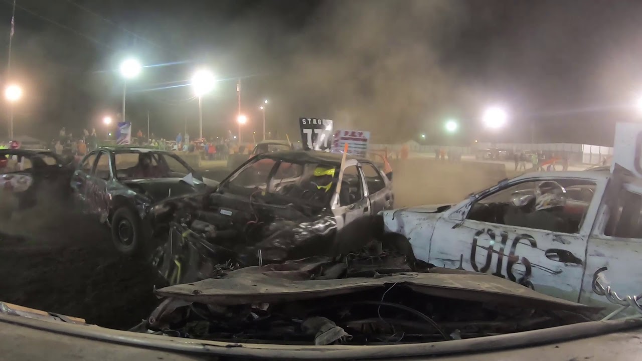 In Car Cam FWD Derby Shelbyville Fall 2019 - YouTube