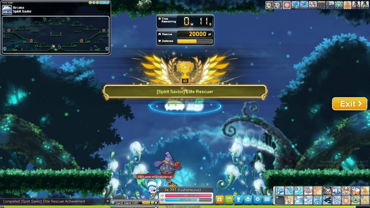 [MapleSEA] Striker Spirit Savior 20k! - YouTube