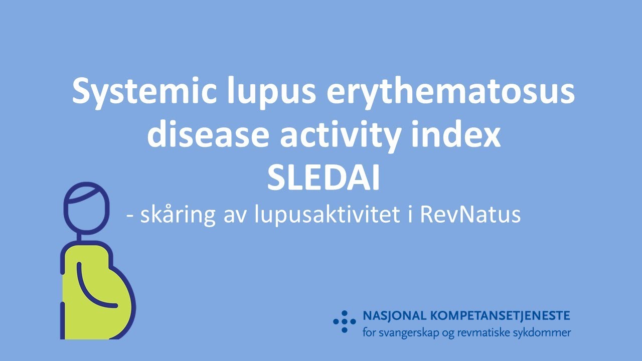 Systemic lupus erythematosus disease activity index (SLEDAI) i RevNatus ...