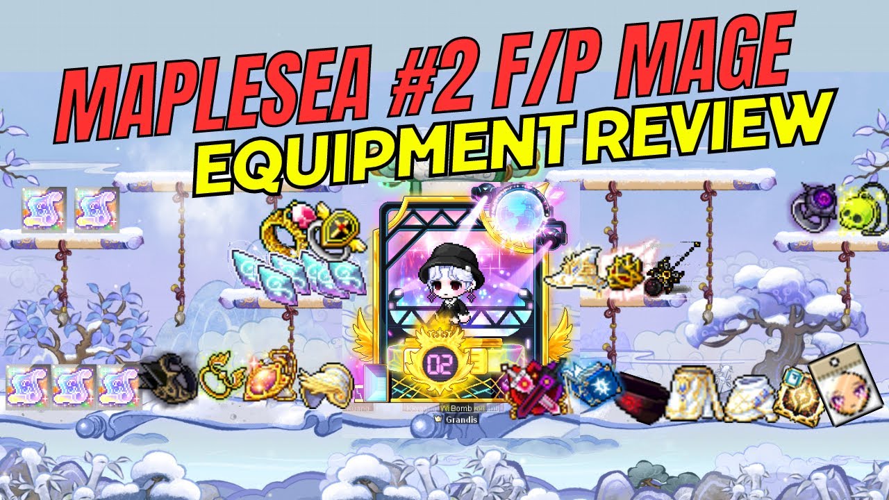 MapleSEA #2 Fire Poison (F/P) Mage Equipment Review (Dreamer) - YouTube