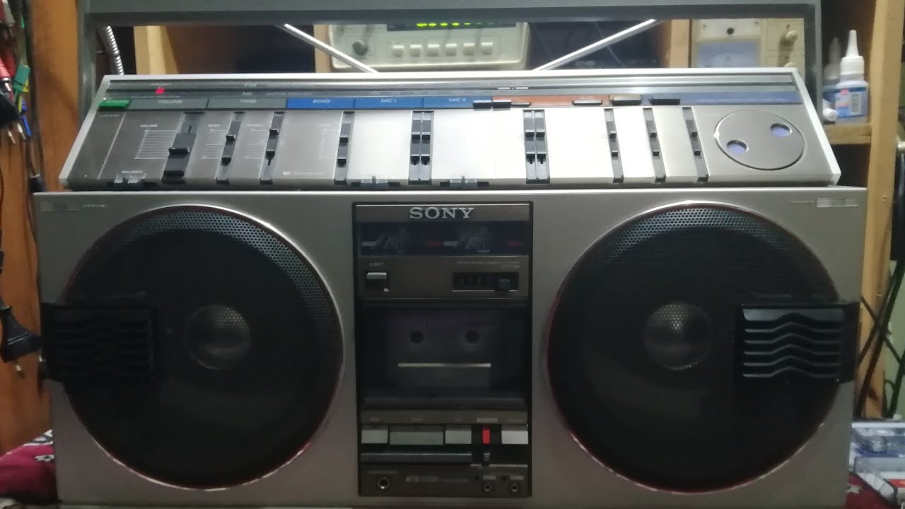 Sony CFS-99 (ремонт кассетоприёмника и настройка) - YouTube