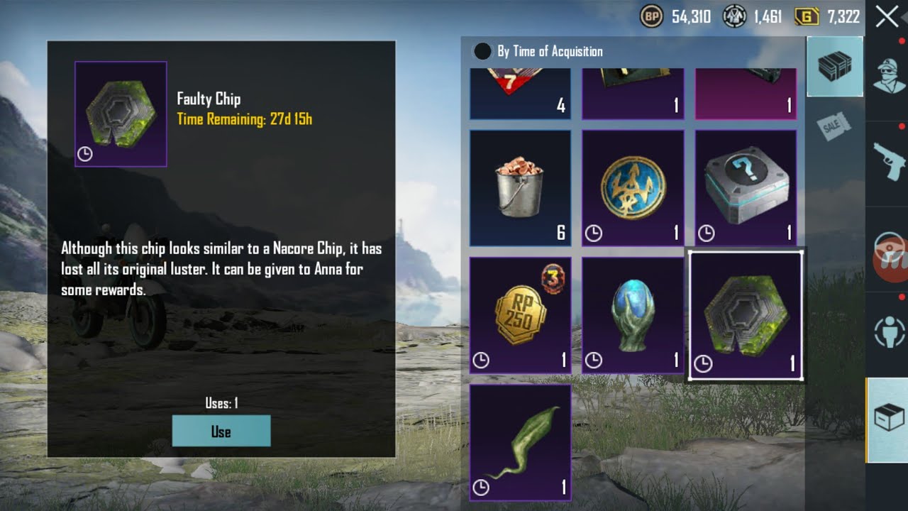 how to use faulty chip in pubg | pubg mobile - YouTube