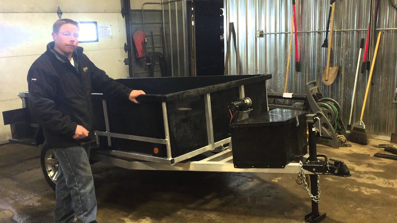 HD plastic and aluminum trailer - YouTube