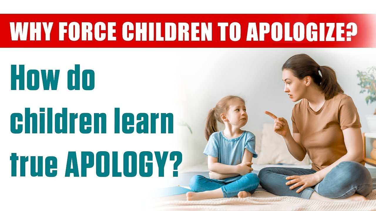 Should You Force Kids to Say Sorry? Teach Kids to Apologize Genuinely ...