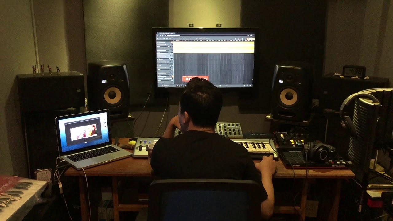 Recording the song 'Safety And Health At Work' and working together ...