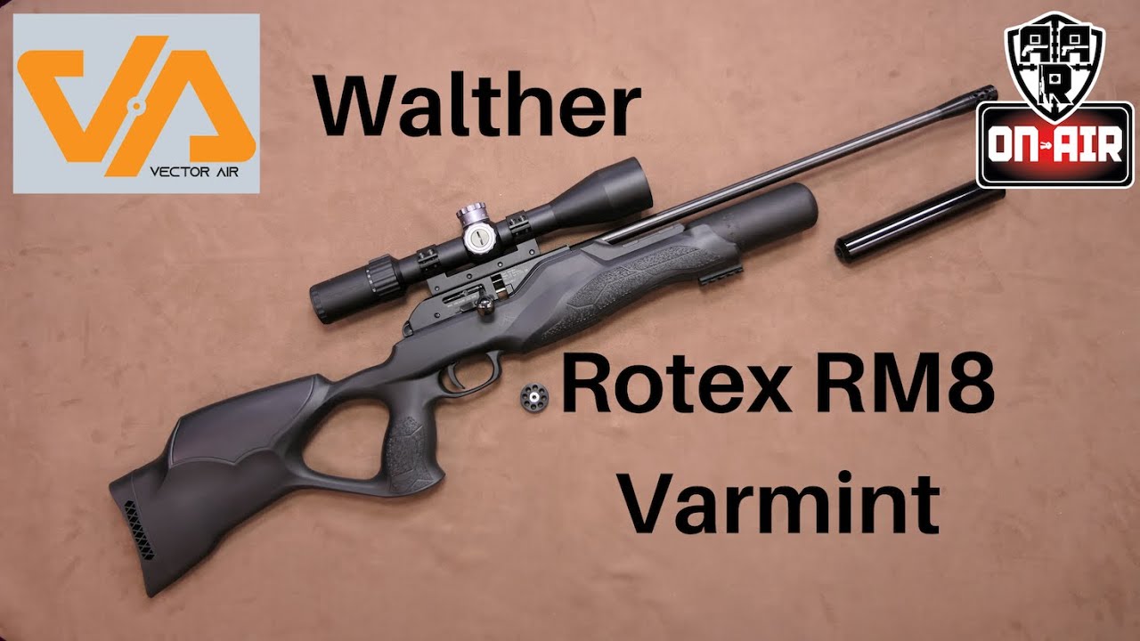 Walther Rotex RM8 Varmint - YouTube