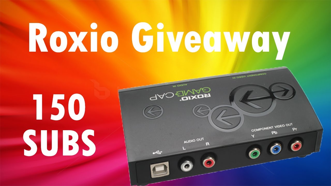 Roxio GIveaway Update | Win a Roxio - YouTube
