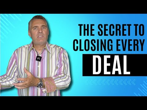 The Secret To Closing Every Deal - YouTube