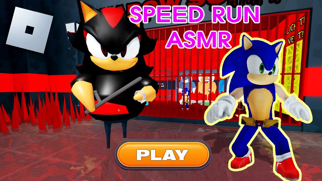 SHADOW SONIC 3 PRISON RUN (OBBY) - YouTube