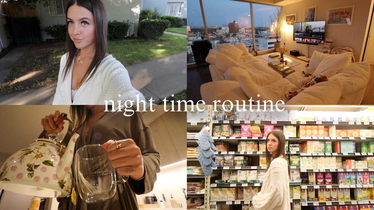 my night time routine - YouTube