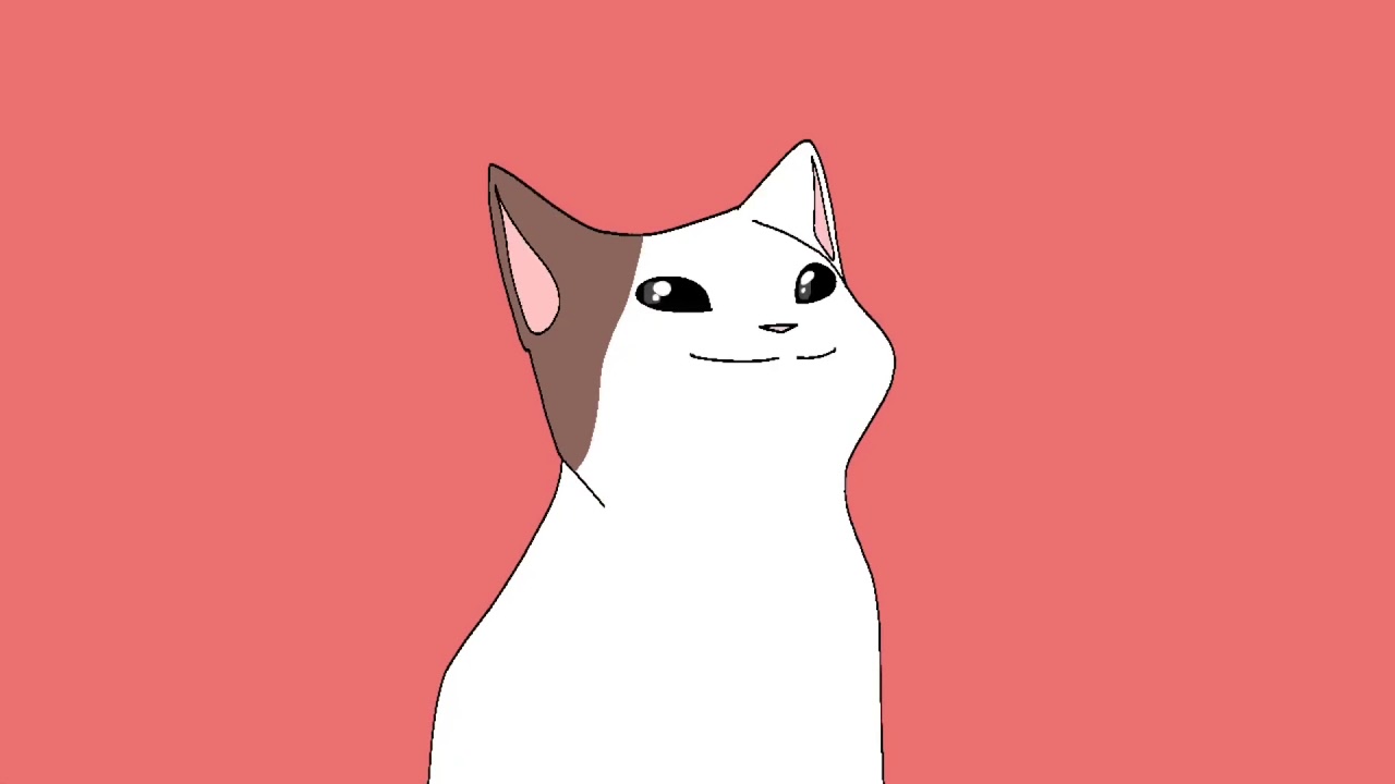 Pop cat but it gets faster (flipaclip) - YouTube