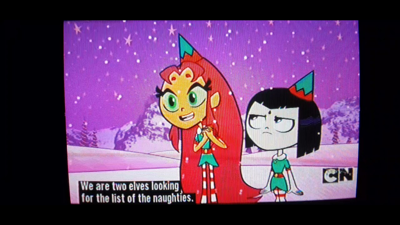 🎄Starfire and Raven eat up somebody's house!🎄 - YouTube