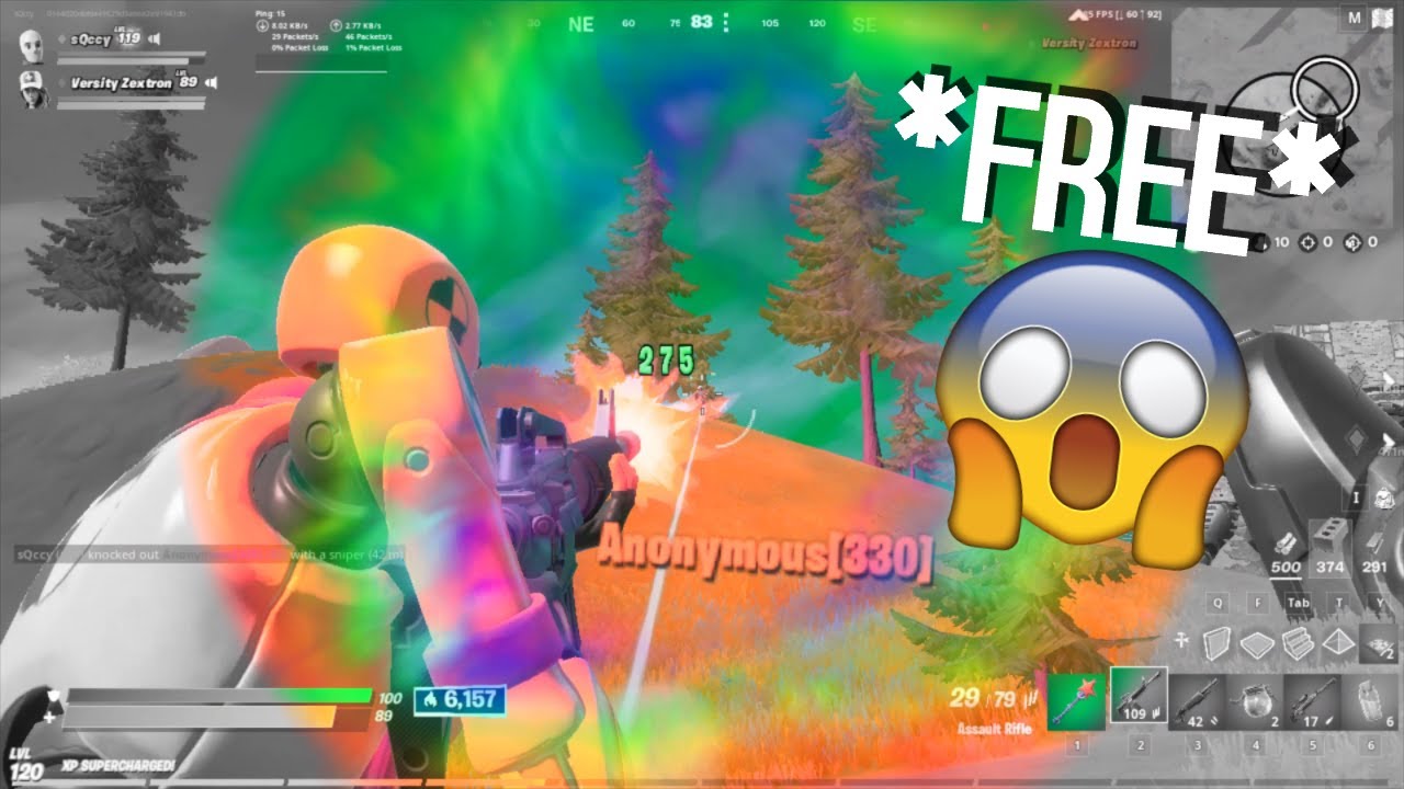 THE *BEST* FREE FORTNITE MONTAGE VFX PACK! - YouTube