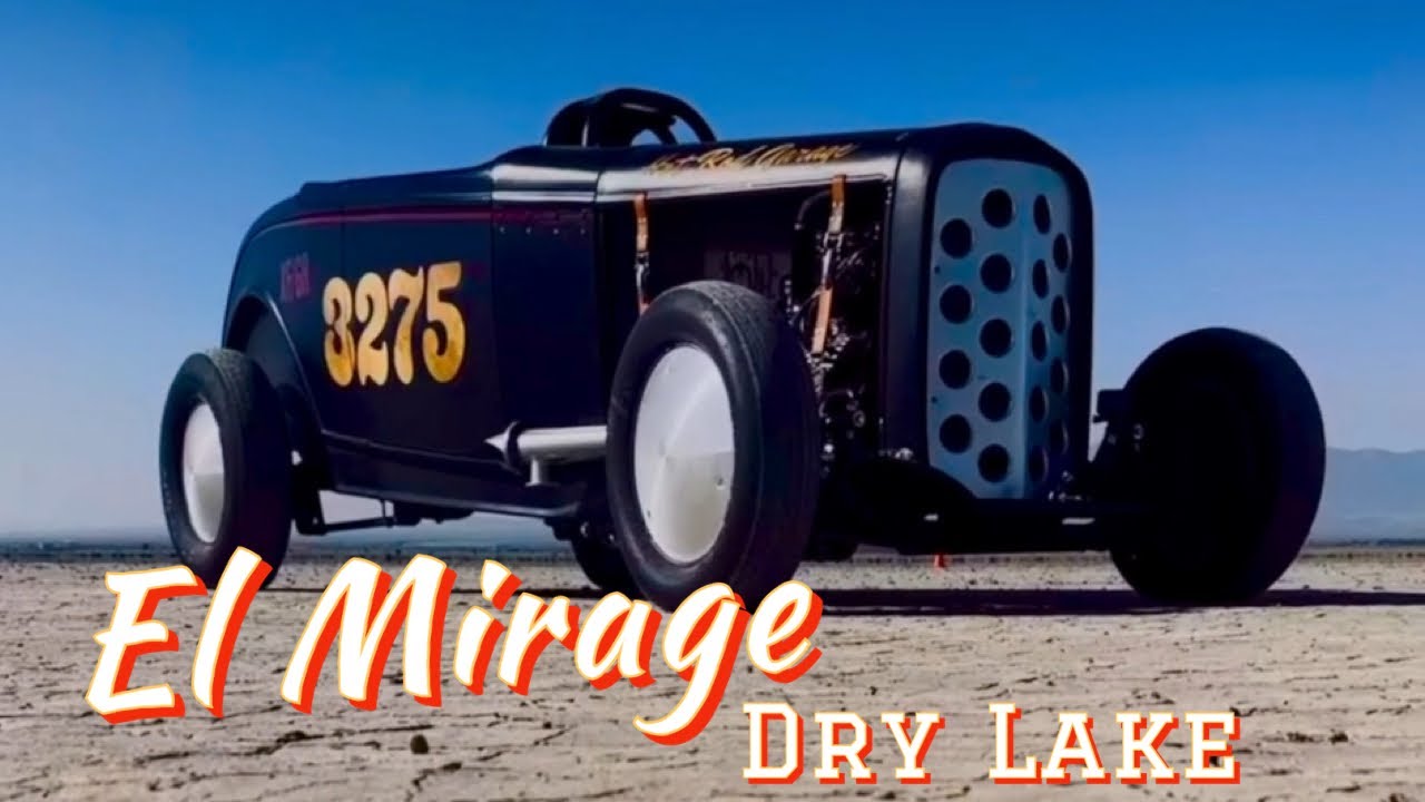 Road Trip to El Mirage Dry Lake - Land Speed Racing - YouTube