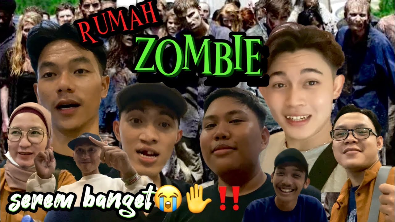 masuk rumah ZOMBIE serem banget ‼️ #zombie #viral #trending # ...