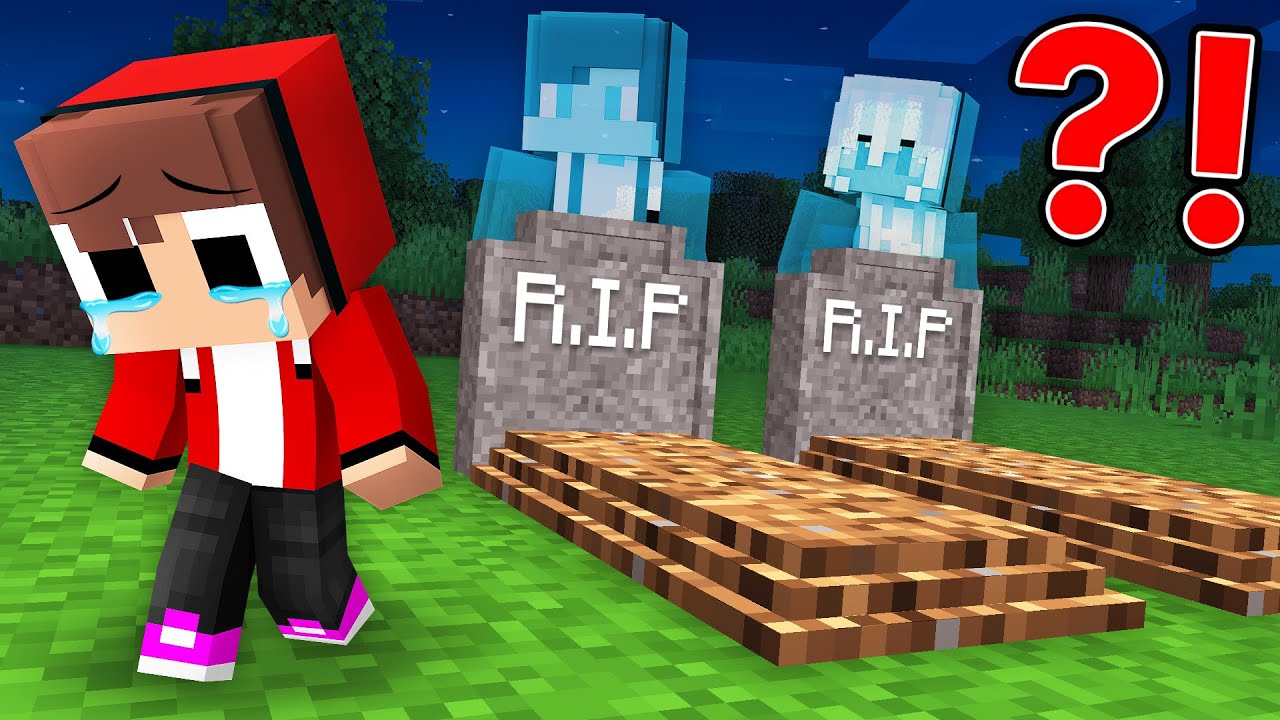 How R.I.P. Maizen Family in Minecraft! - Parody Story(JJ and Mikey TV) - YouTube