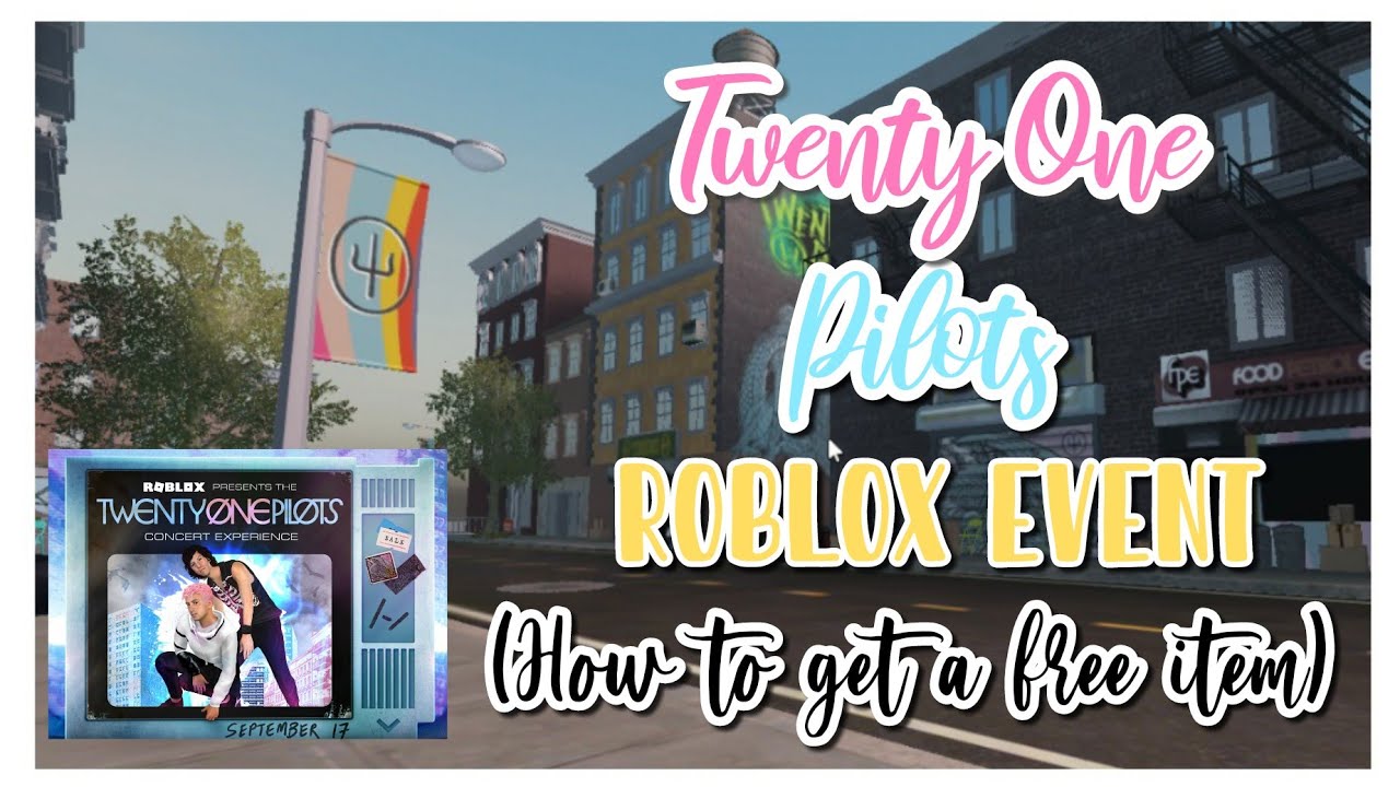 Twenty One Pilots Roblox Event!/ How To Get A FREE Item! II 🦋 ...